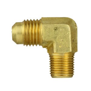 49F-03-02-4 - Male Elbow 90° - FORGED Brass