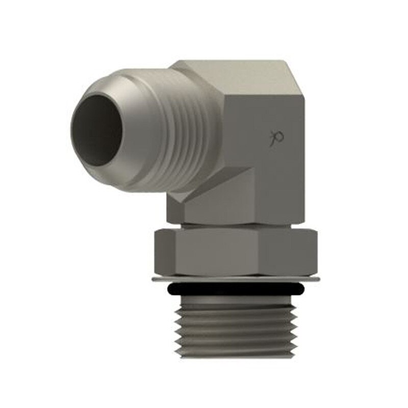 6801-08-08-4 - Straight Thread Elbow 90° - Steel